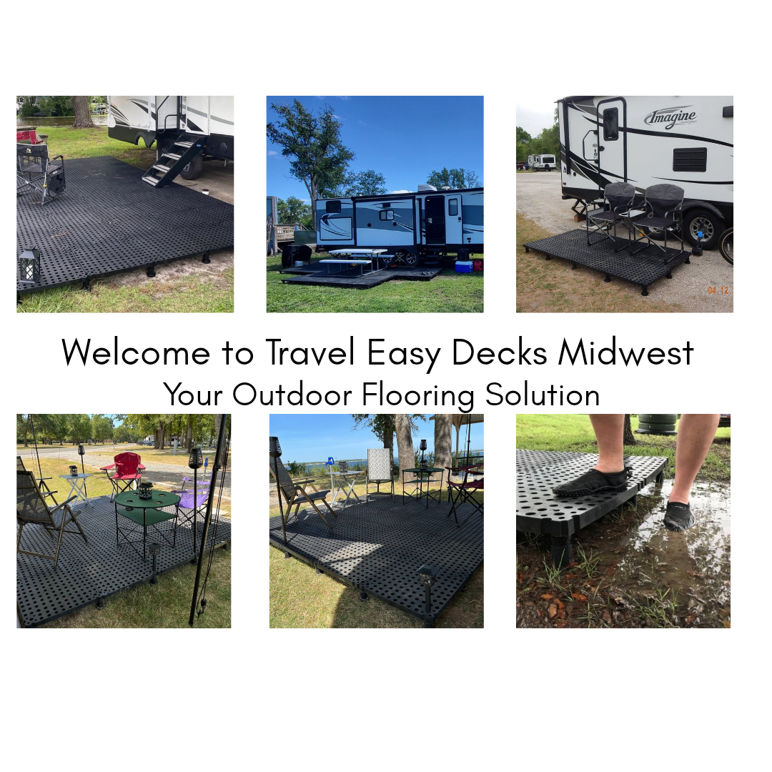 Travel Easy Decks Midwest - Portable Plastic Decking – Travel Easy ...